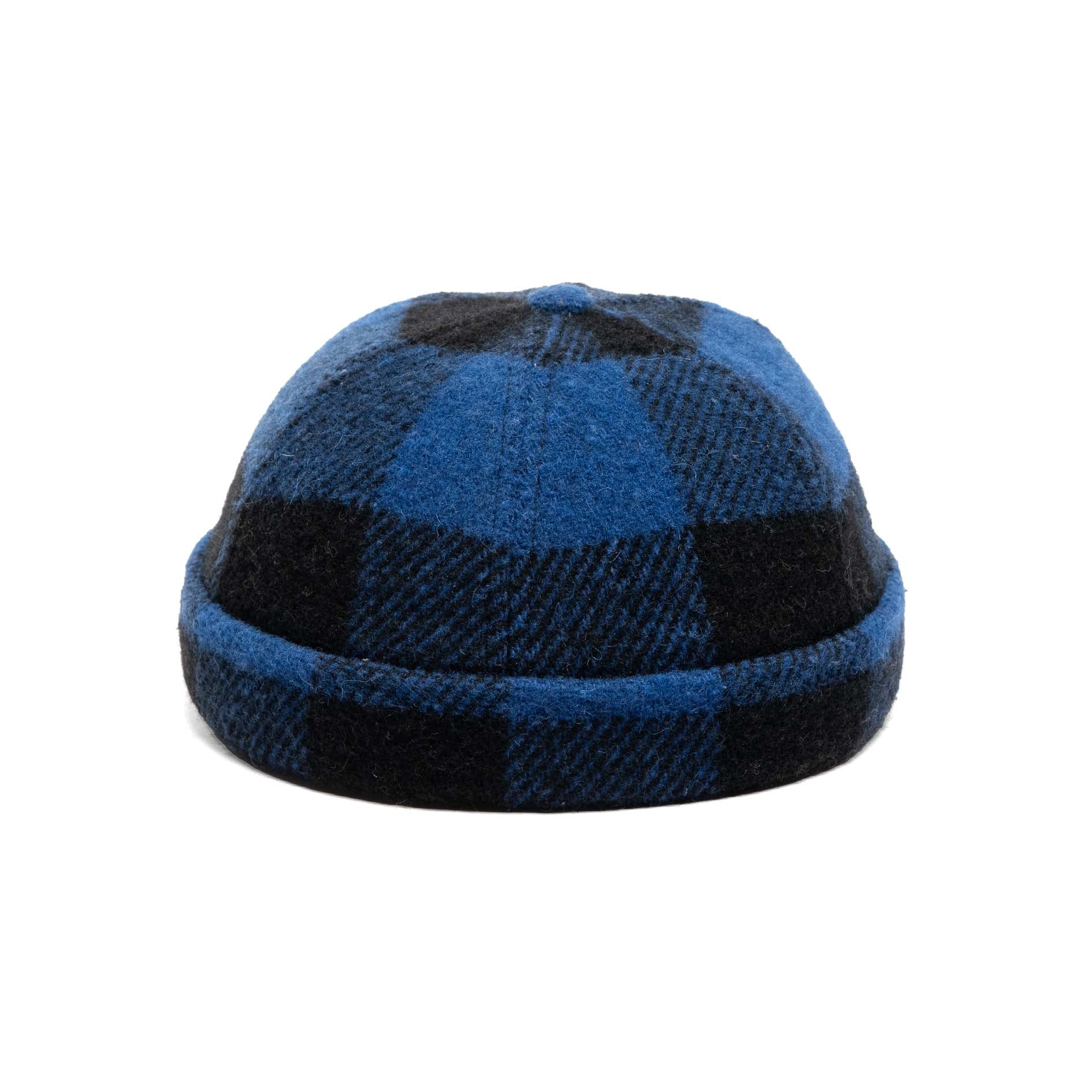 Buffalo Check Wool Blend Beanie – Crown Cap