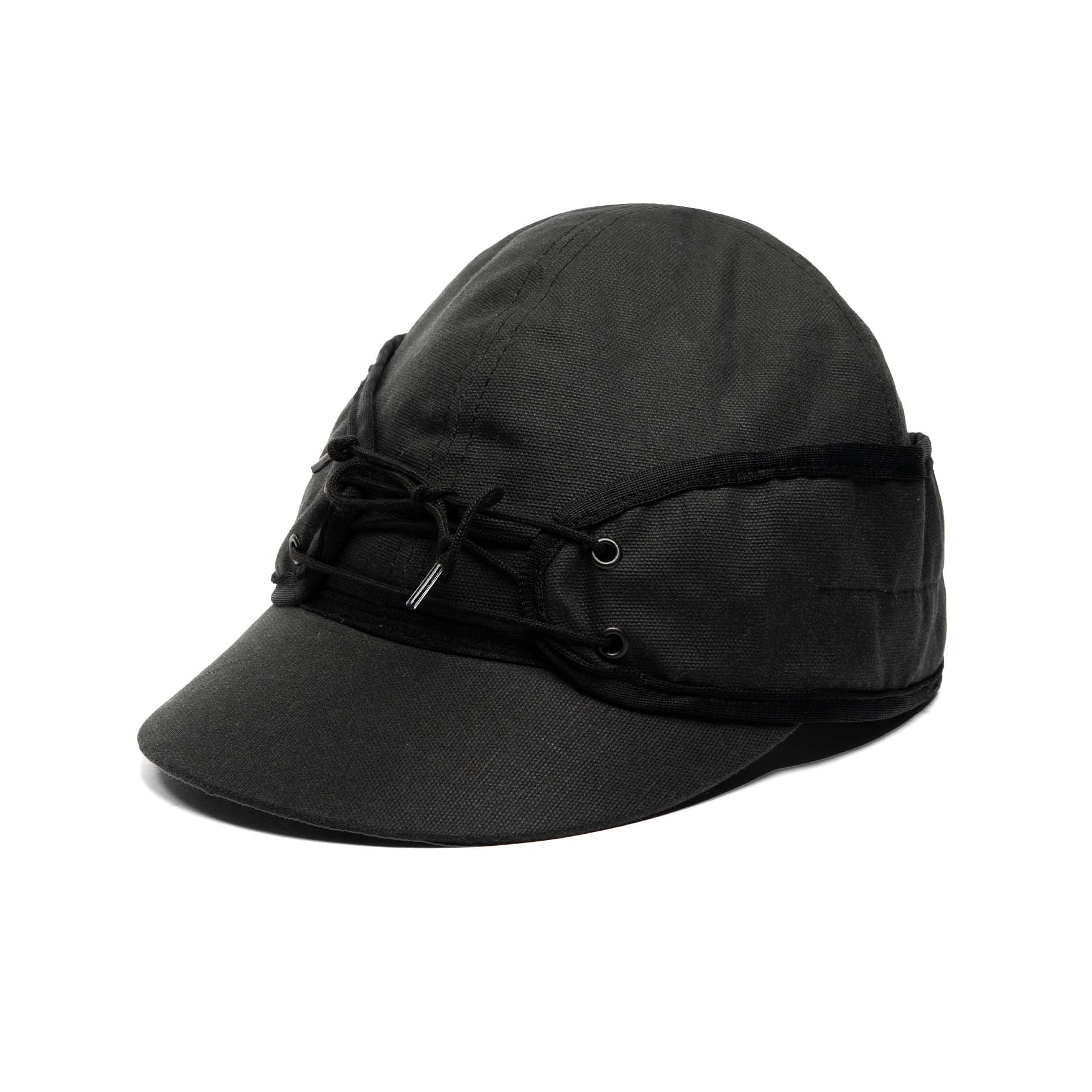 Waxed Cotton Canvas Railroad Hat – Crown Cap