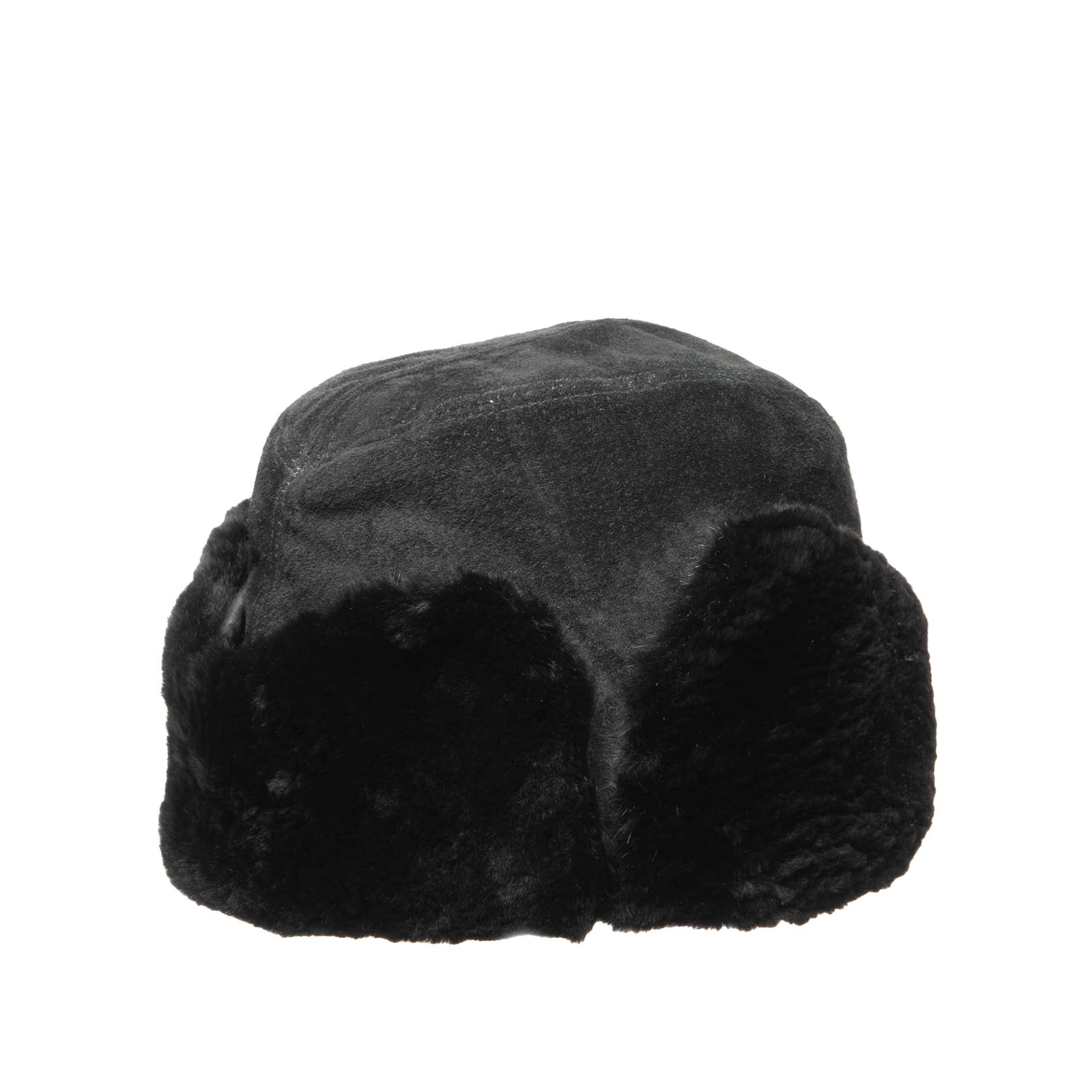 Sheared Beaver with Suede Ambassador – Crown Cap