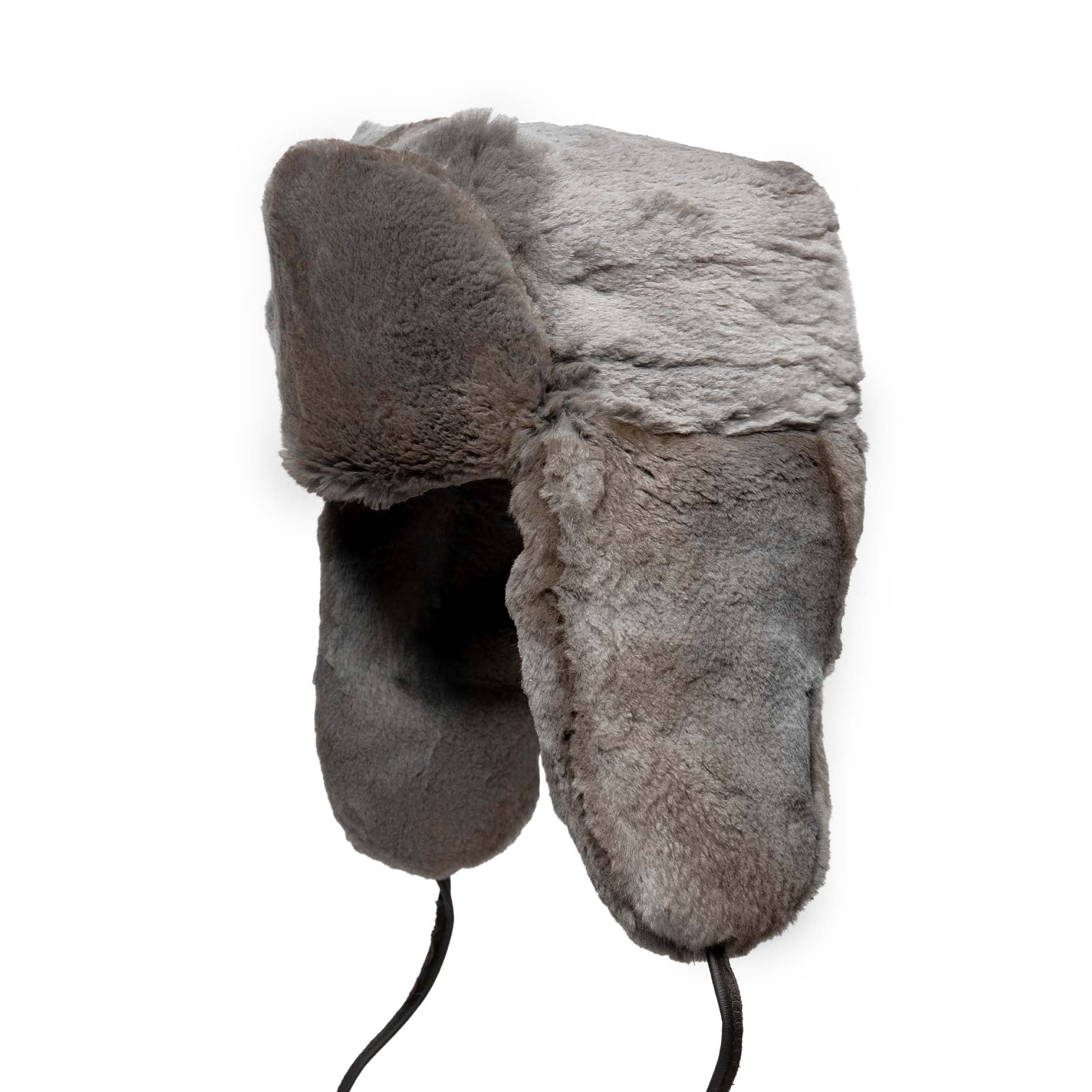 Sheared Muskrat Russian Style – Crown Cap