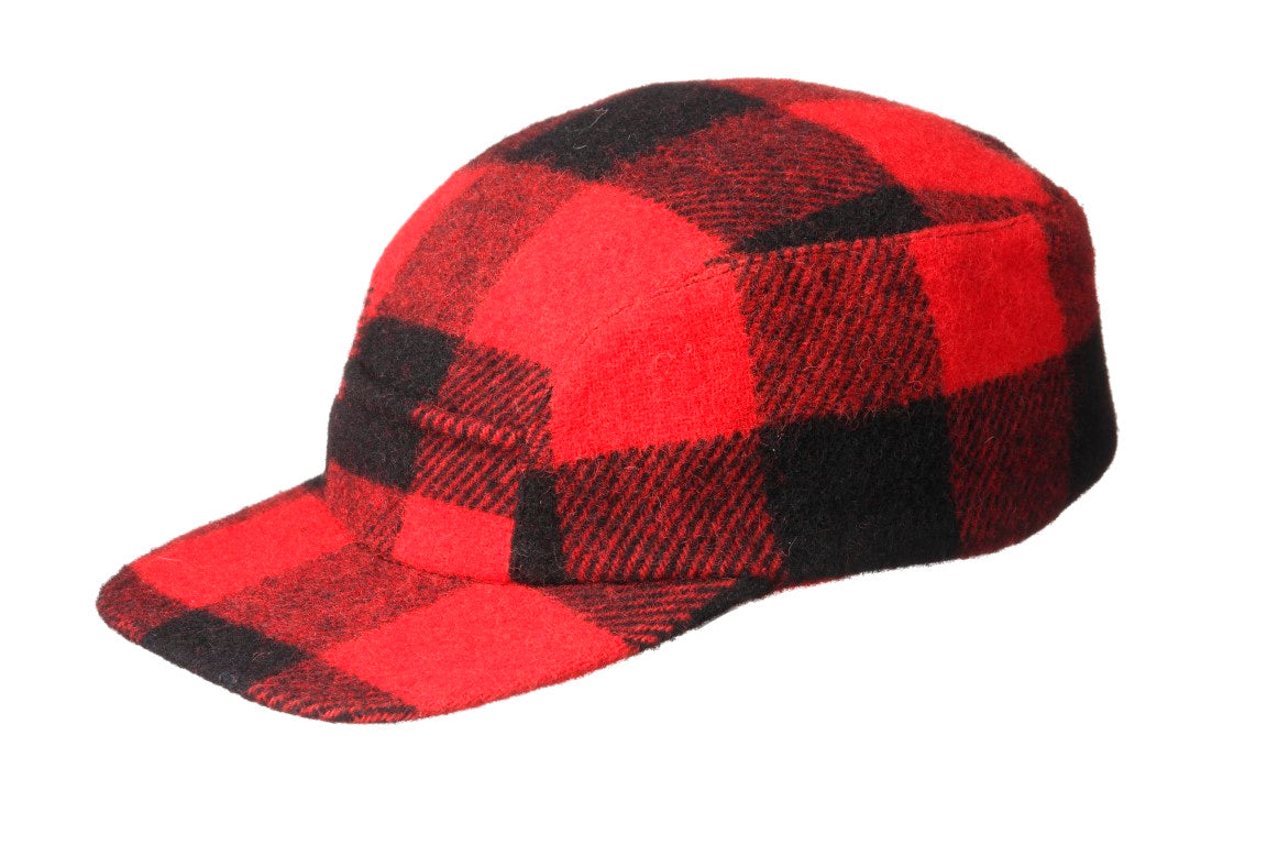 Buffalo Check Ski Cap – Crown Cap