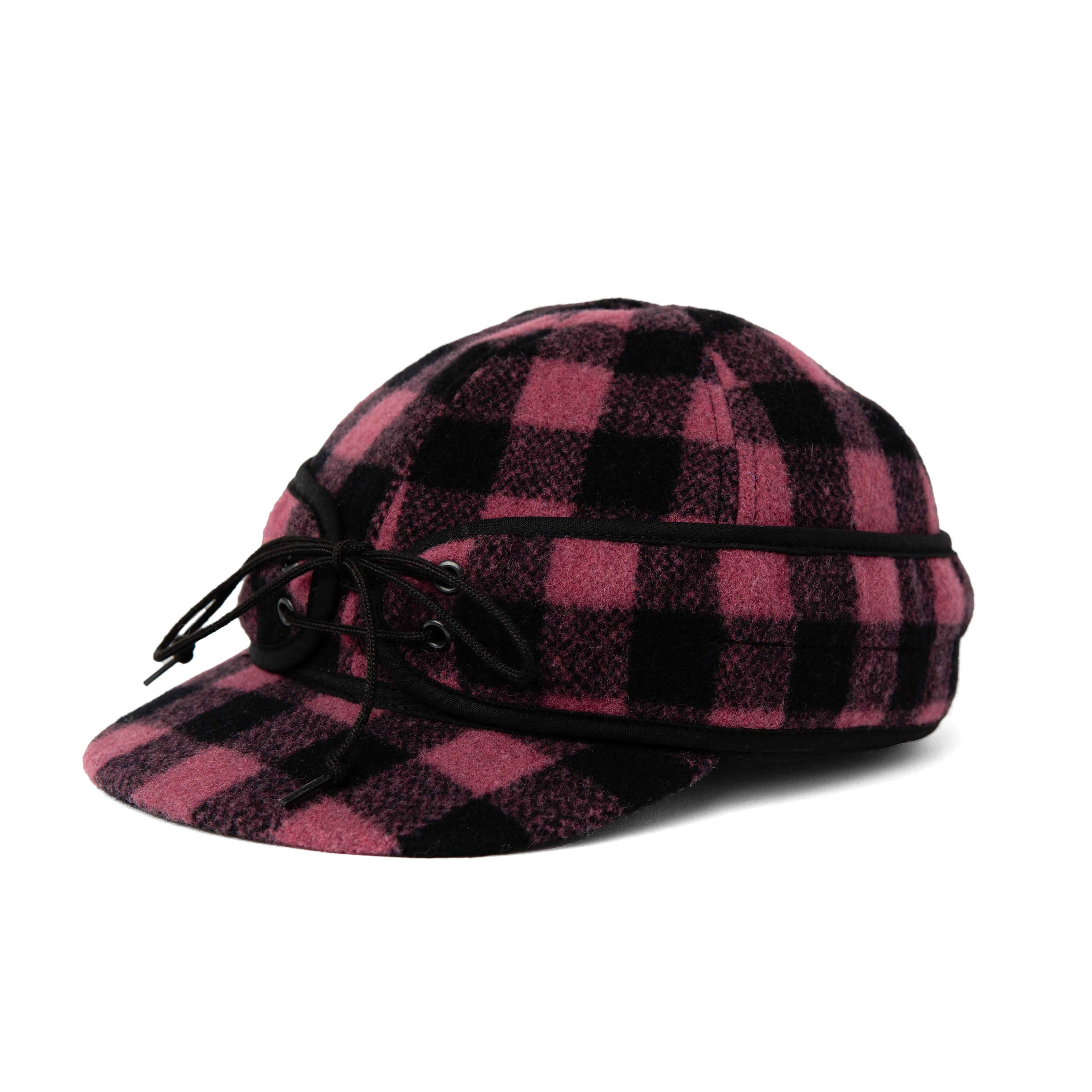 Ladies Buffalo Check Railroad Hat – Crown Cap