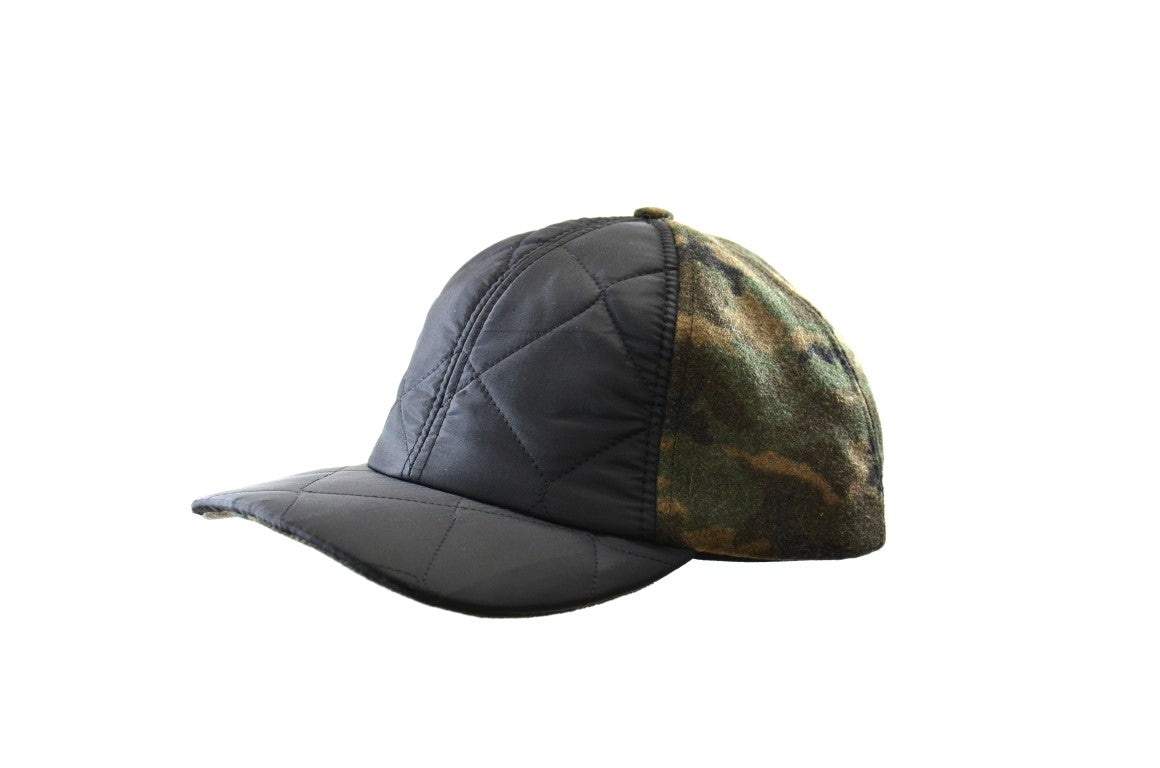Quilted and Camo Melton Ball Cap – Crown Cap