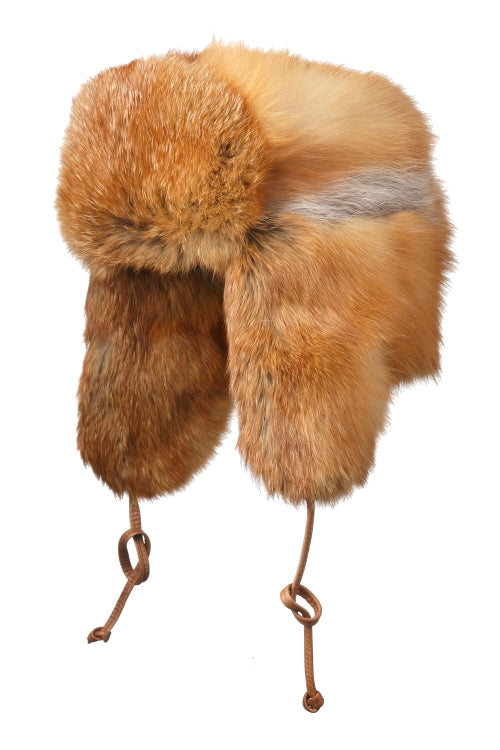 Red Fox Full Fur Russian Style – Crown Cap