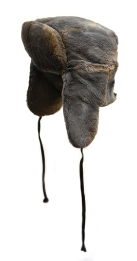 Sheared Muskrat Russian Style – Crown Cap